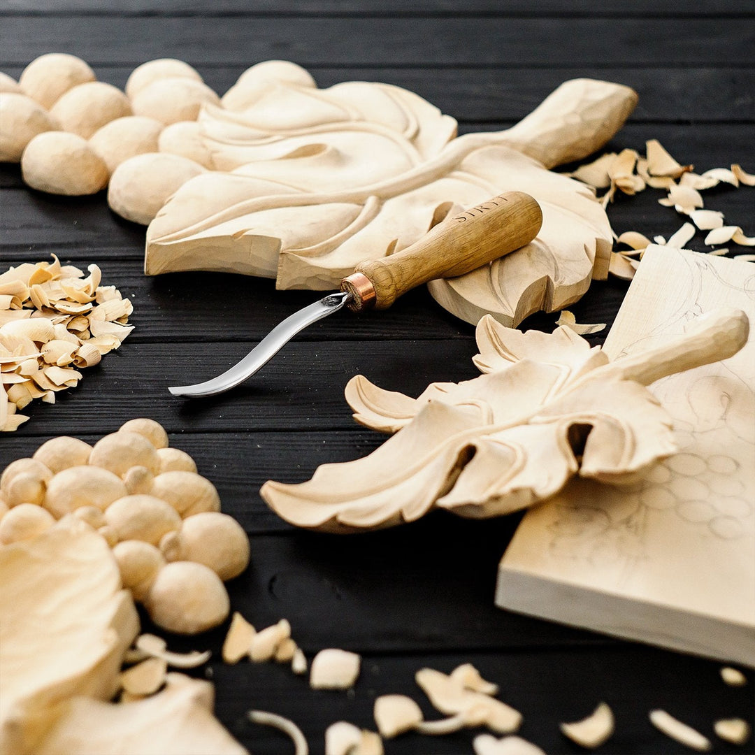 Stryi Long Bent Gouge 8L – Wood Tamer